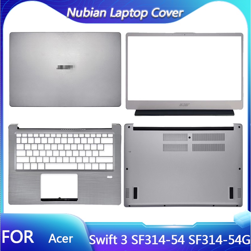 For Acer Swift 3 SF314-54 SF314-54G SF314-56 Series Top A Case Silver ...