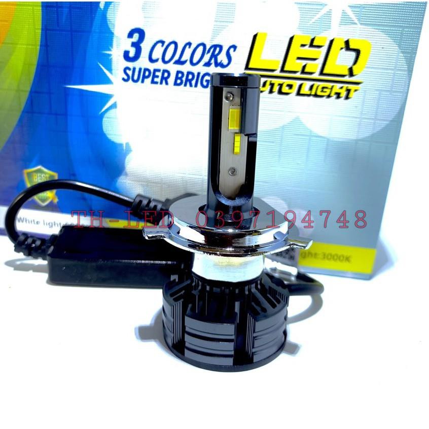 3-color T6 led headlight, High quality taiwan led chip - 32w H4 pin ...