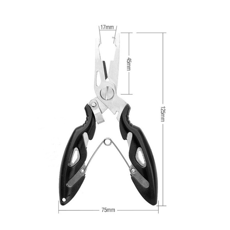 Fishing Line Cutter Hook Tackle Stainless Steel Fishing Plier Fishing ...