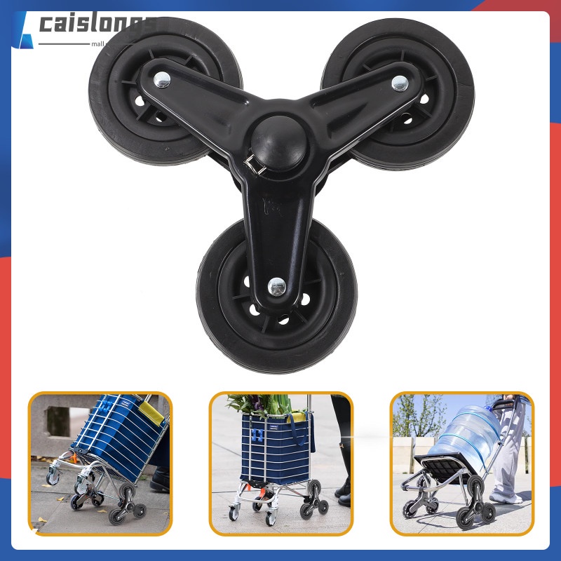 Wheel Stair Climbing Triangle Wheels Truck Casters Heavy Duty Stainless ...