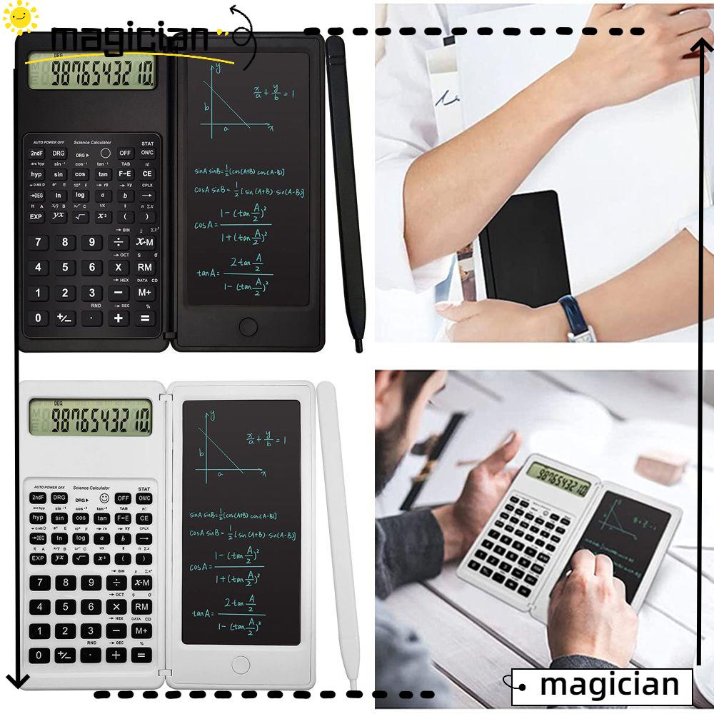 MAGIC LCD Foldable Desk Scientific Calculators Lock Function Large ...