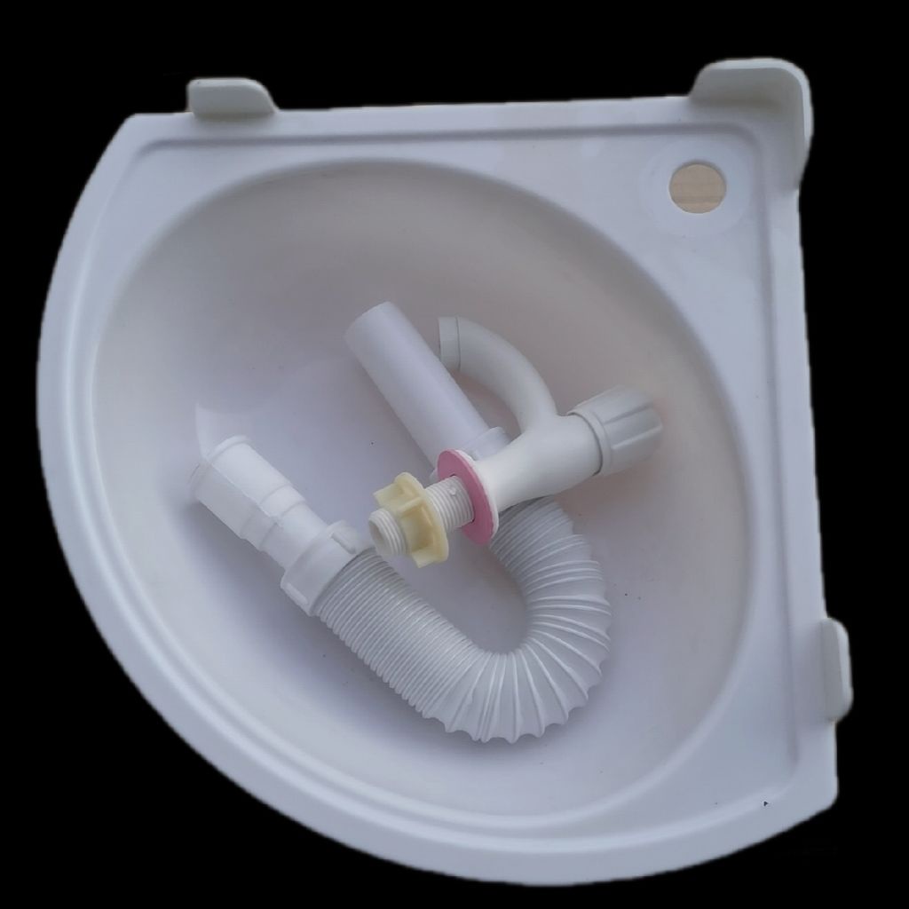 Triangle Wash Basin Corner Washbasin Temporary Simple Basin Rental Room ...
