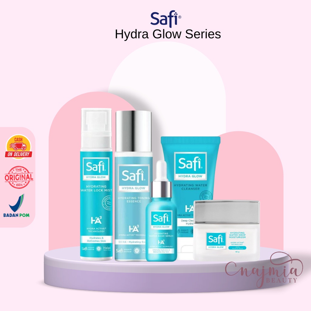 Najmia SAFI Hydra Glow Series Hydrating Water Cleanser | Water Bank ...