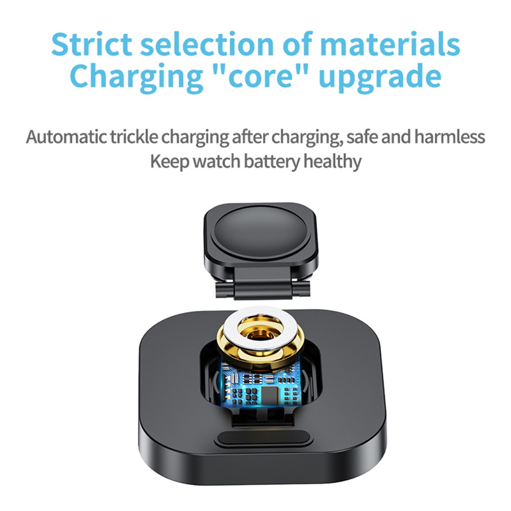 Mini Wireless Charger For Apple Watch Series Type C Portable Wireless ...