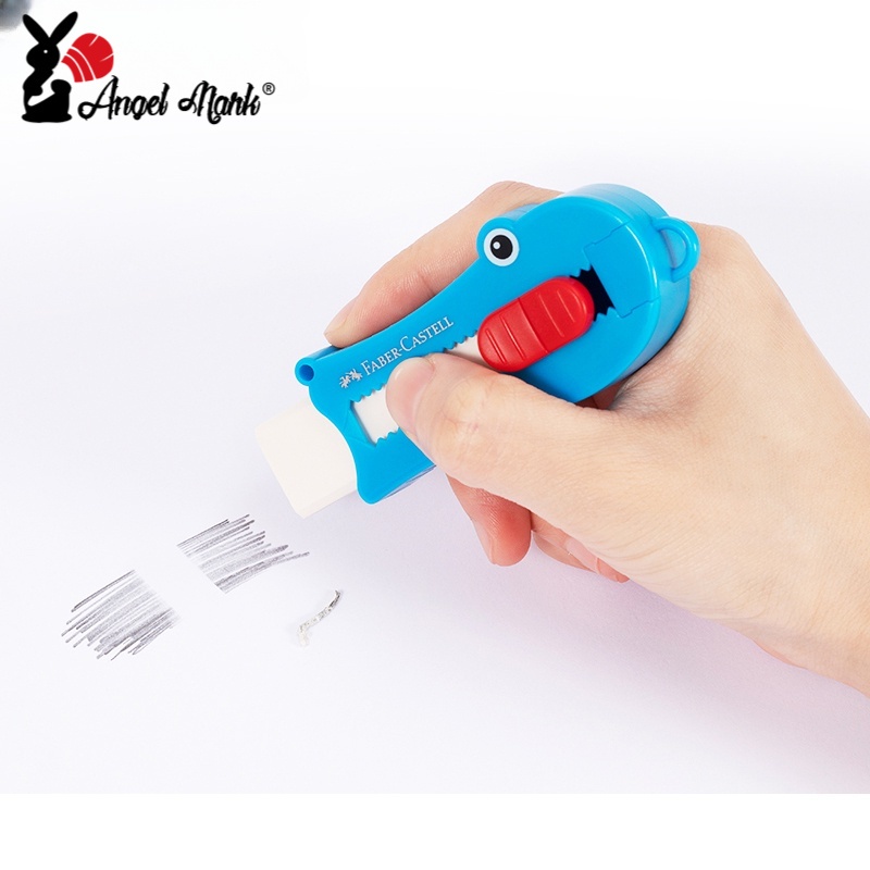 Angel Mark Faber Castell Animal Crocodile Sliding Eraser/Rubber Non ...