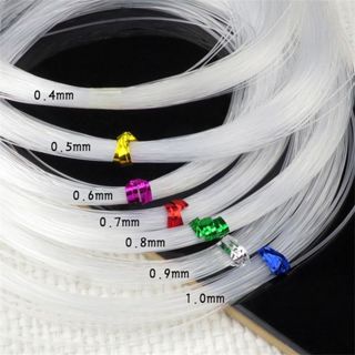 (10 ROLL) NYLON MONOLINE/NYLON STRING TANSI 0.6MM 0.7MM 0.8MM 0.9MM 1 ...