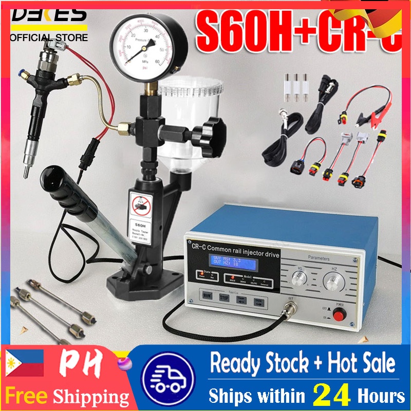 CR-C Multifunction Diesel Common Rail Injector Tester + S60H Nozzle ...