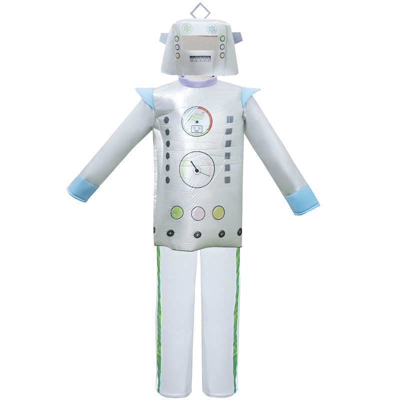 Halloween Children's Robot Cos Costume Children's Stage Performance ...