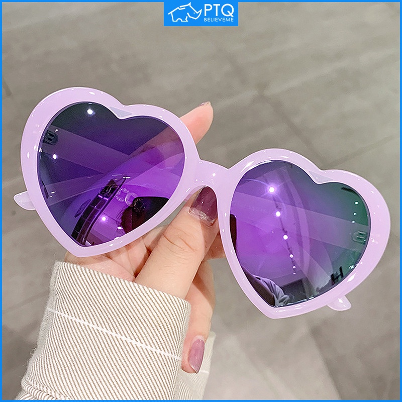 Barbie Style Sunglasses Heart Shape for women Sunshade Sunglasses ...