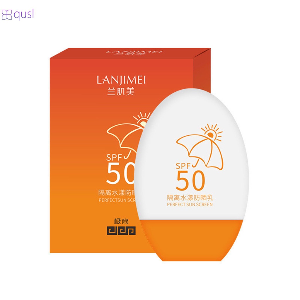 Sunscreen Lanhada Beauty Isolation Aqua Sunscreen SPF50+ Anti-Sai ...
