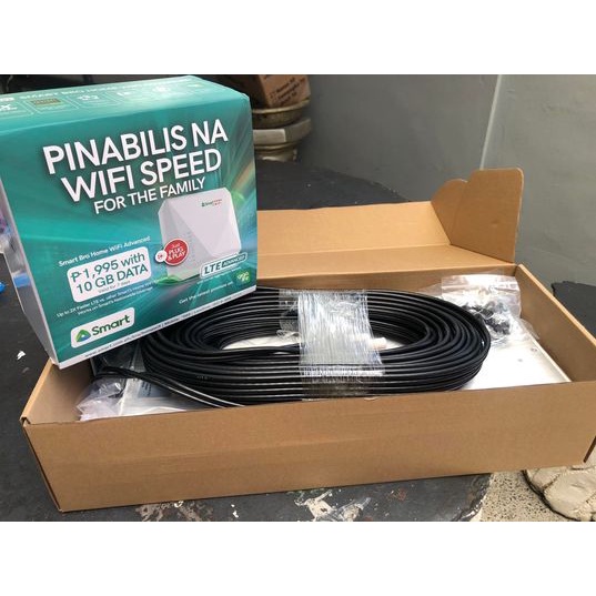 D2 GreenPacket Modem with Hybrid Antenna 36dbi with 20 meters wire ...
