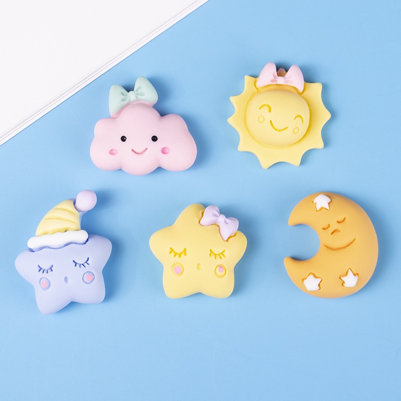 Cartoon Rainbow Star Jibitz Croocs for Kids Cloud Jibbits Charm Biscuit ...