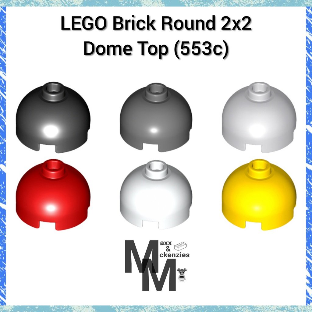 Brick, Round 2x2 Dome Top (553c) LEGO Part | Shopee Philippines