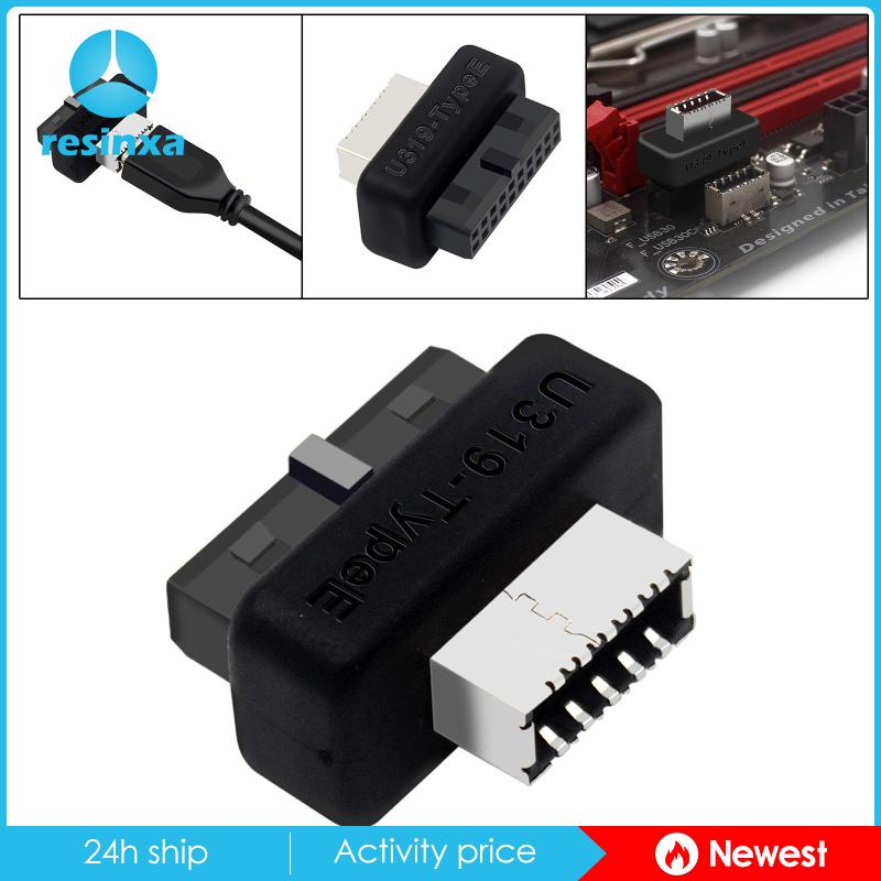 [Resinxa] USB Front Panel Adapter, USB 3.1 Type E Key A to USB 3.0 ...