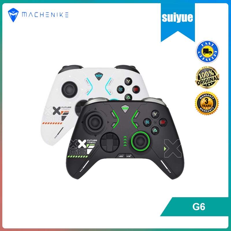 MACHENIKE G6 Tri-Mode Gaming Controller Bluetooth 2.4g Wireless Wired ...