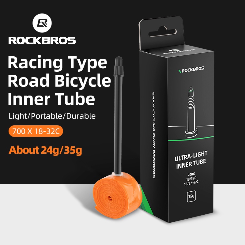 Rockbros Inner Tube Bicycle Ultra-Light Inner Tube 18/23/25/28/30/32 ...