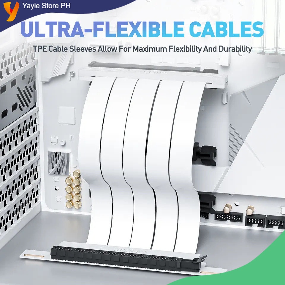 Vertical GPU Mount Extension Riser Cable Pcie 3.0 and 4.0 | Shopee ...