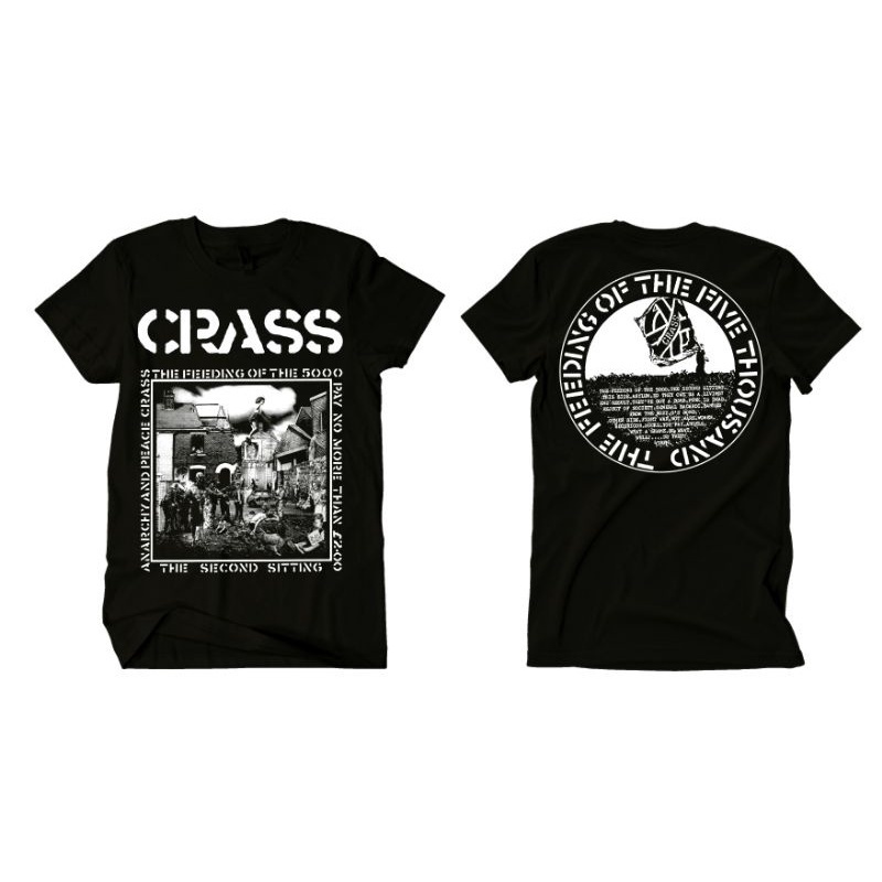 Punk BAND T-Shirt/CRASS | KAOS BAND PUNK / CRASS | Shopee Philippines