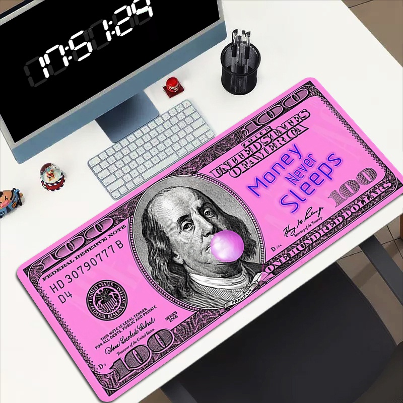 Mouse Pad Dollar Keyboard Gaming Mat Deskmat × Extended Table Large ...
