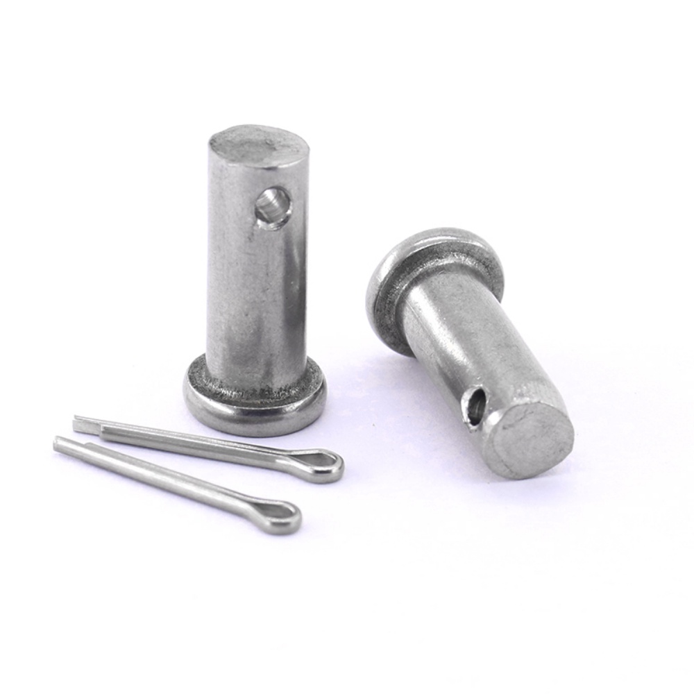 Fixed Position Pin Nail Shaft Pin M3M4M5 304 Stainless Steel Pin Shaft GB882 Flat Head with Hole ...
