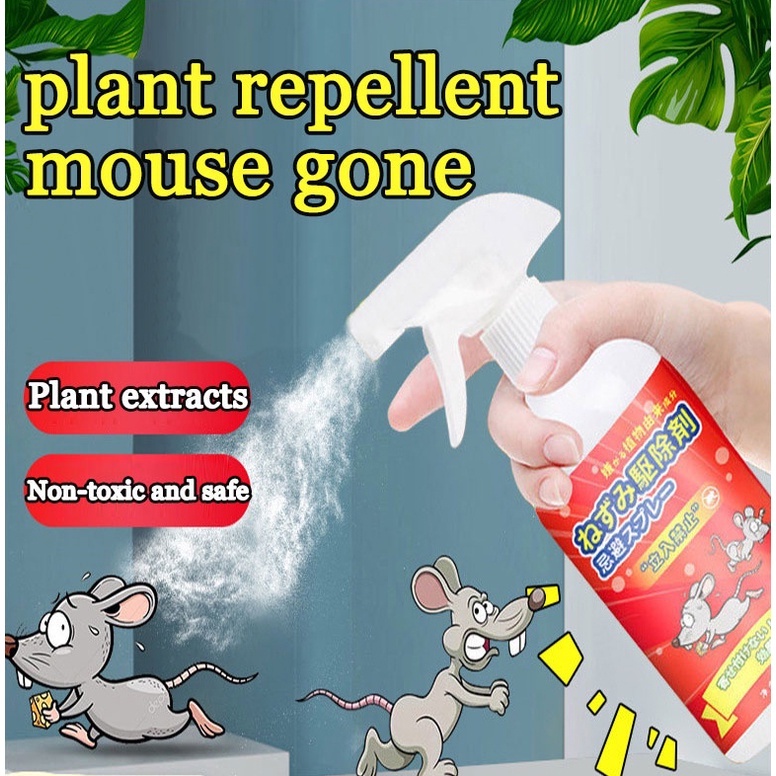 500ml Killer Rat Repellent Spray Can repel mice cockroaches mosquitoes ...