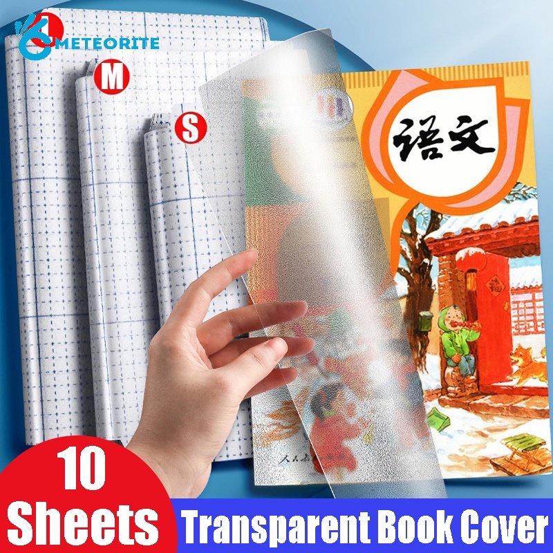 Transparent Waterproof Book Cover Sticky Film/ Journal Planner Notebook ...