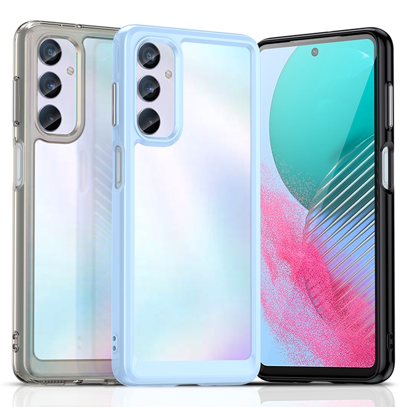 Candy Color Hard Backplane+Soft Border Heavy Duty Protective Cover Case ...