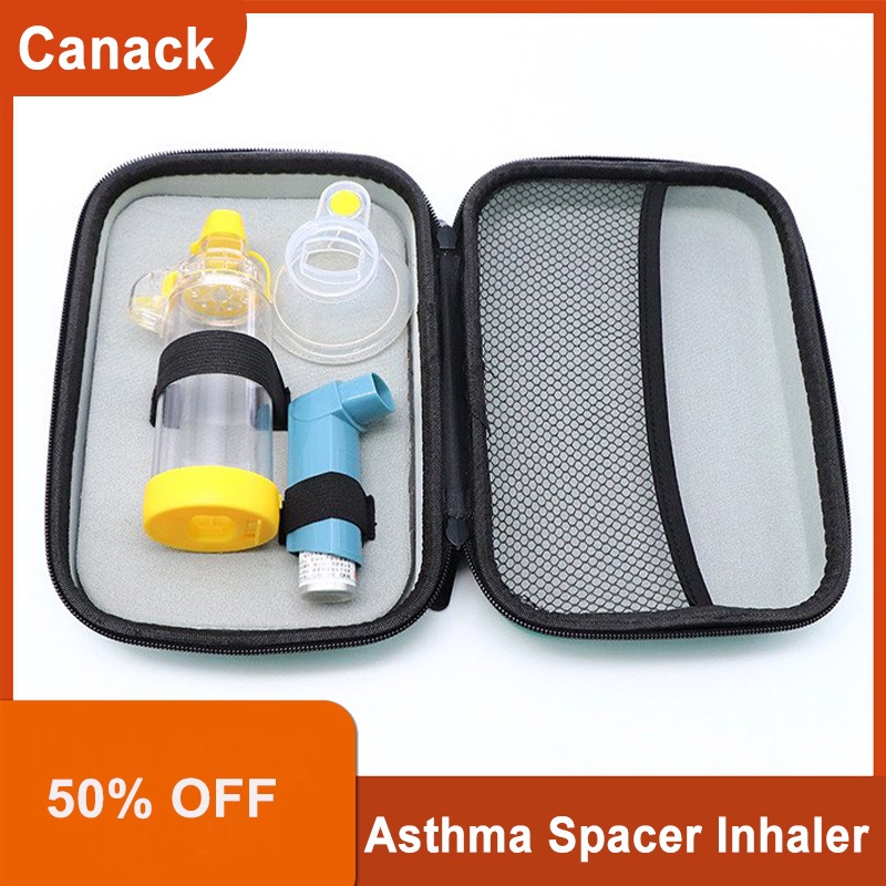 Canack Adult/Pediatric/Baby Silicone Aerosol Chamber Asthma Inhaler ...