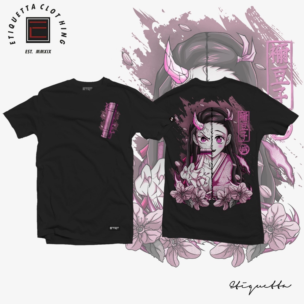 Anime Shirt - ETQTCo. - Demon Slayer - Nezuko V4 | Shopee Philippines