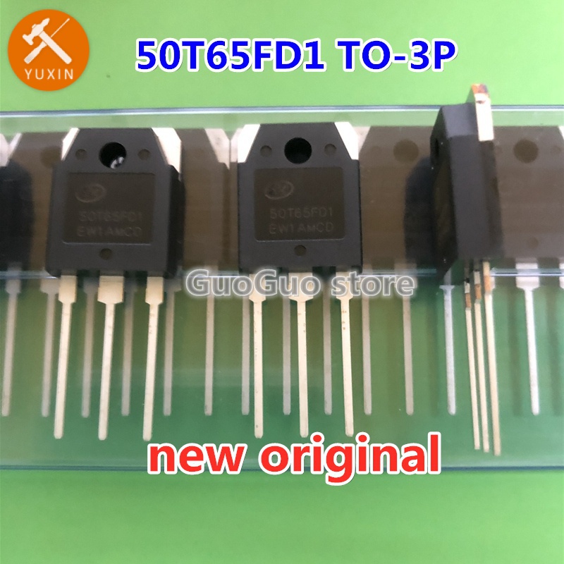 2pcs 5pcs Original 50T65FD1 50T65FD IGBT TO-3P 50T65 Transistor Cheap ...