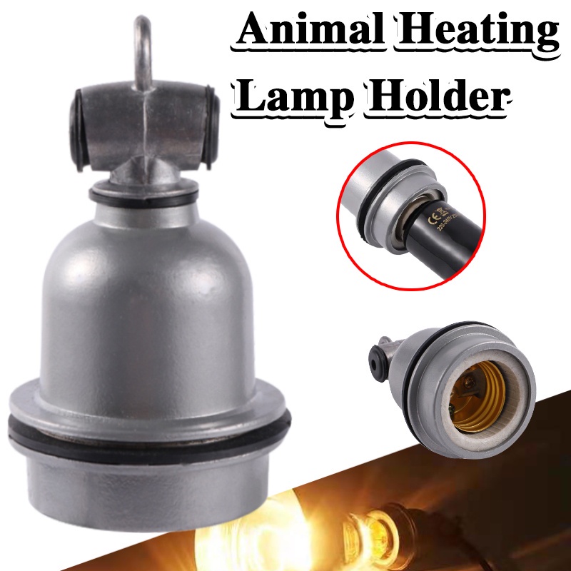 E27 Ceramic Screw Base High Temperature Resist Socket Light Bulb Holder ...