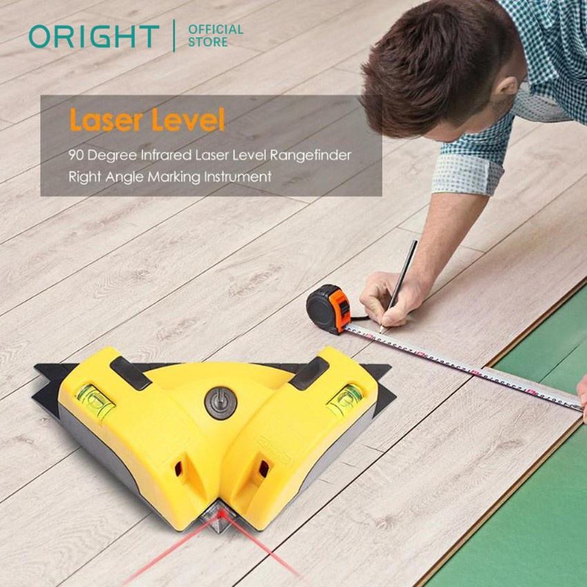 Oright Right Angle 90 degree Vertical Horizontal Laser Line Projection ...