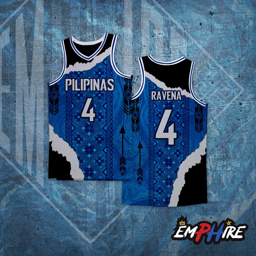 Kiefer Ravena Gilas Pilipinas Jersey | RAVENA #4 JERSEY | Emphire ...