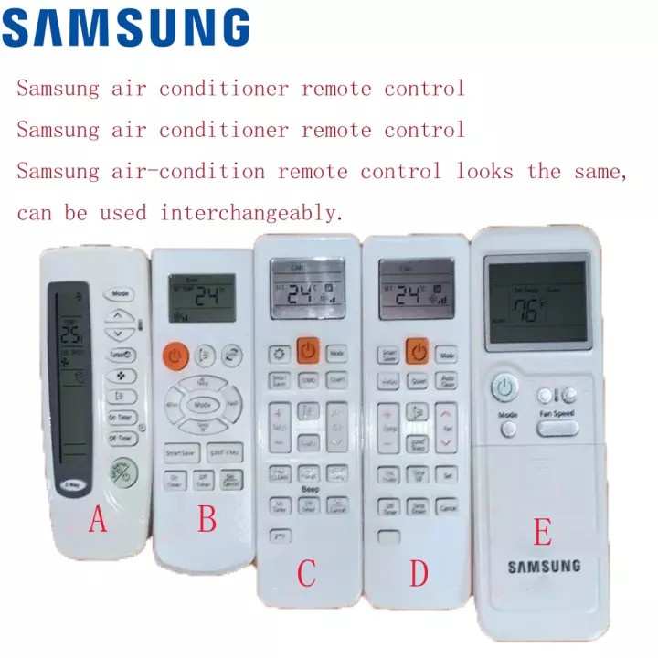 Samsung Air Conditioner Remote Control Samsung Air Conditioner Remote ...