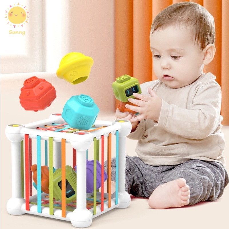 Baby 0-18 Months Baby Toy Set Early Education Shake Ball Toy Improve ...