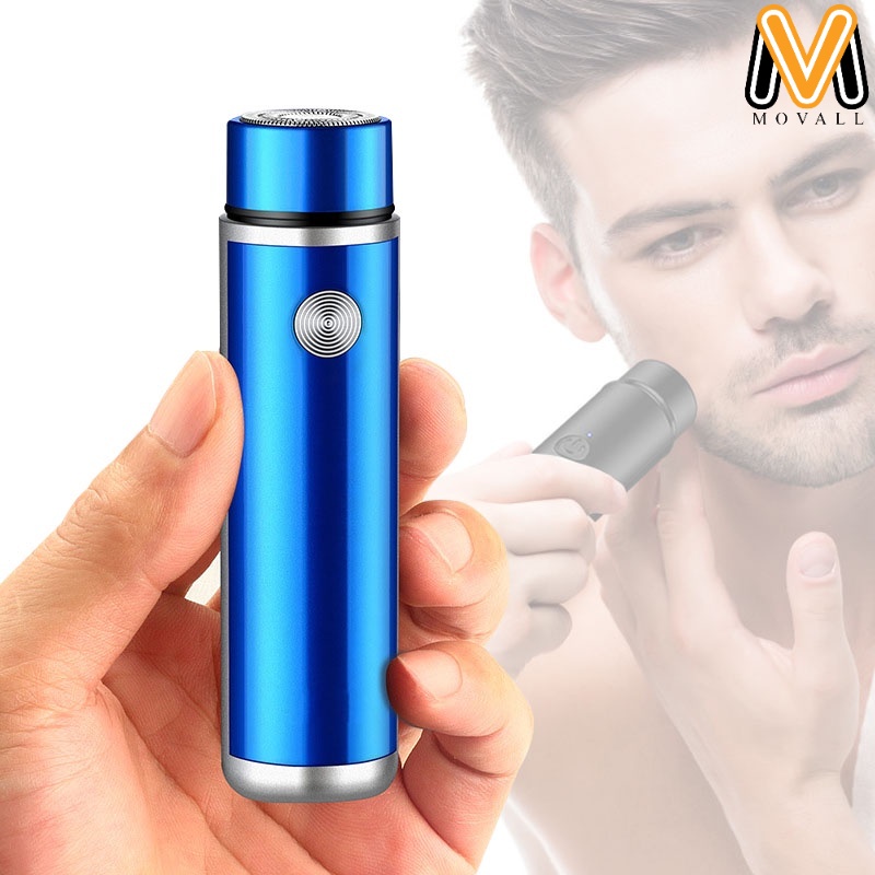 Mini Electric Shaver for Men Portable Electric Razor Beard Knife USB ...