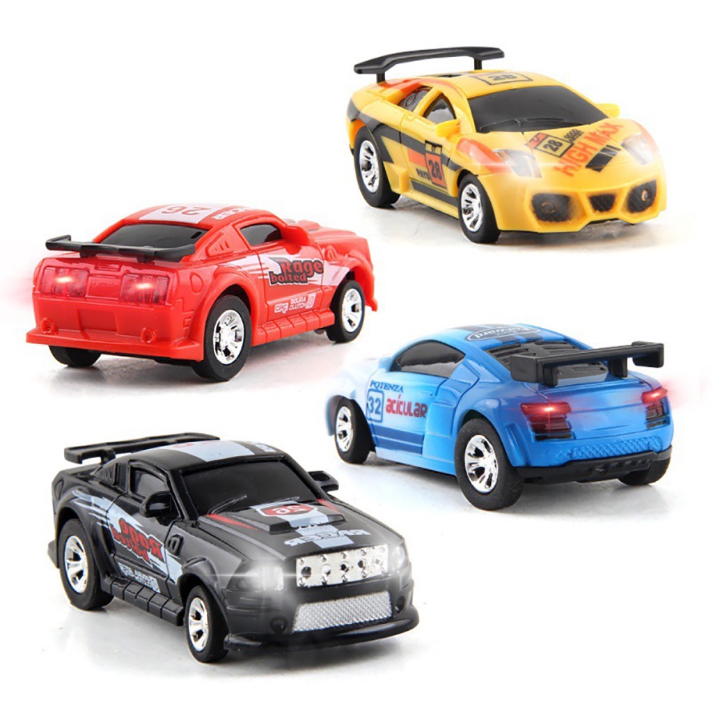 1:45 MINI RC Car Battery Operated Racing Car PVC Cans Pack Machine ...