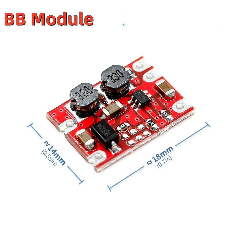 DC-DC Automatic Buck Boost Power Module Step Up and Down Board Input 3V-15V Output 3.3V/5V/4.2V ...
