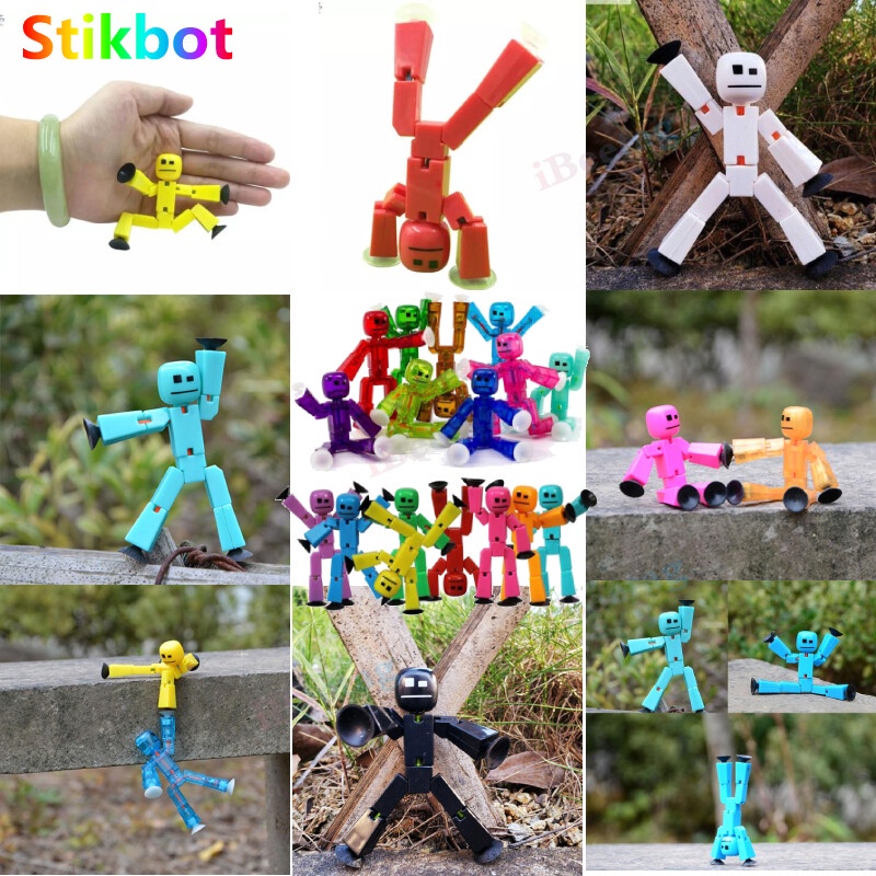 Small Stickman Sucker Robot Toy for Kids DIY Creat Animation Film ...