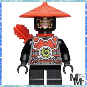 Stone Army Scout - Yellow Face, Red Quiver, Short Legs (njo072) LEGO ...