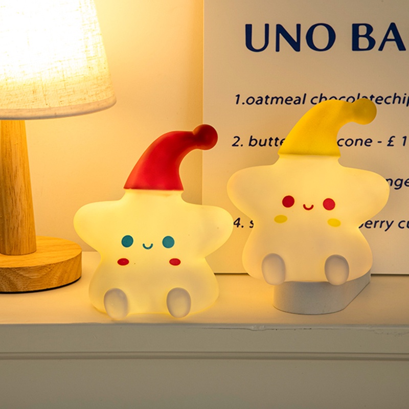 Cute Night Light Cartoon Star LED Night Lamp Moon Clouds Energy Saving ...