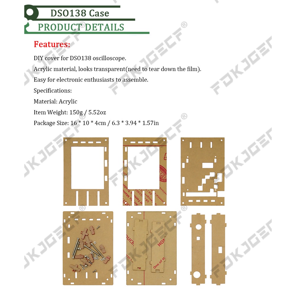 DSO138 2.4" TFT Screen Digital Oscilloscope Diy Kit Waveform Display ...