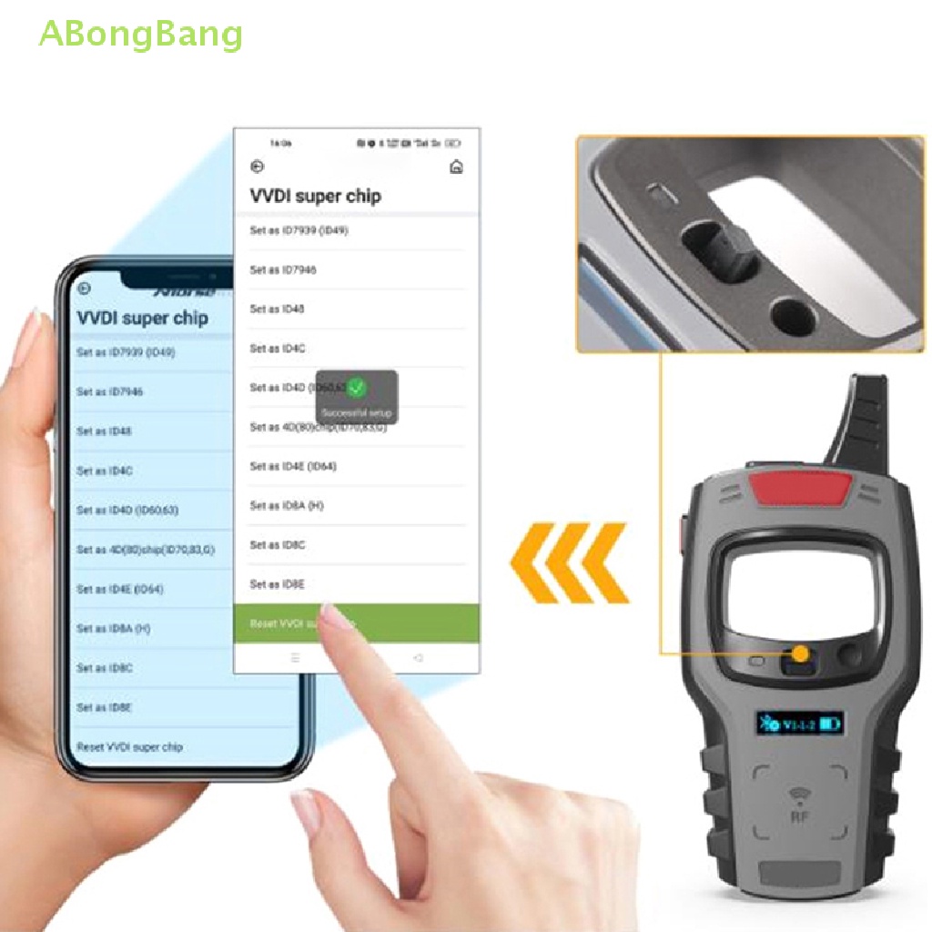 ABongBang VVDI Chip Super Chip XT27A Transponder Chip for VVDI Mini Key ...