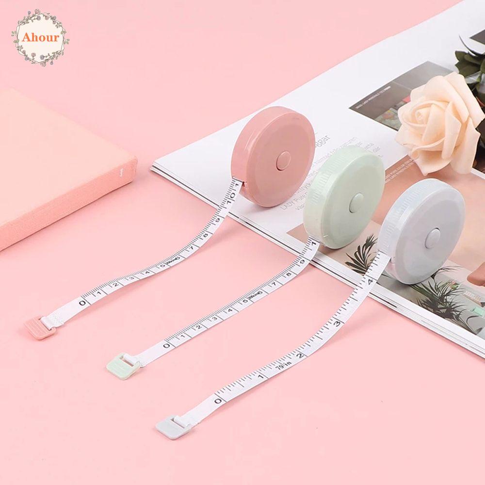 AHOUR Portable Retractable Rulers 150cm/60" Roll Tapes Measuring Ruler ...
