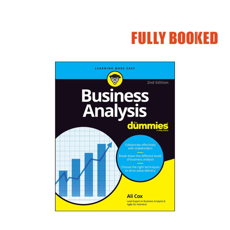 Business Analysis For Dummies, 2nd Edition (Paperback) by Ali Cox | Shopee Philippines