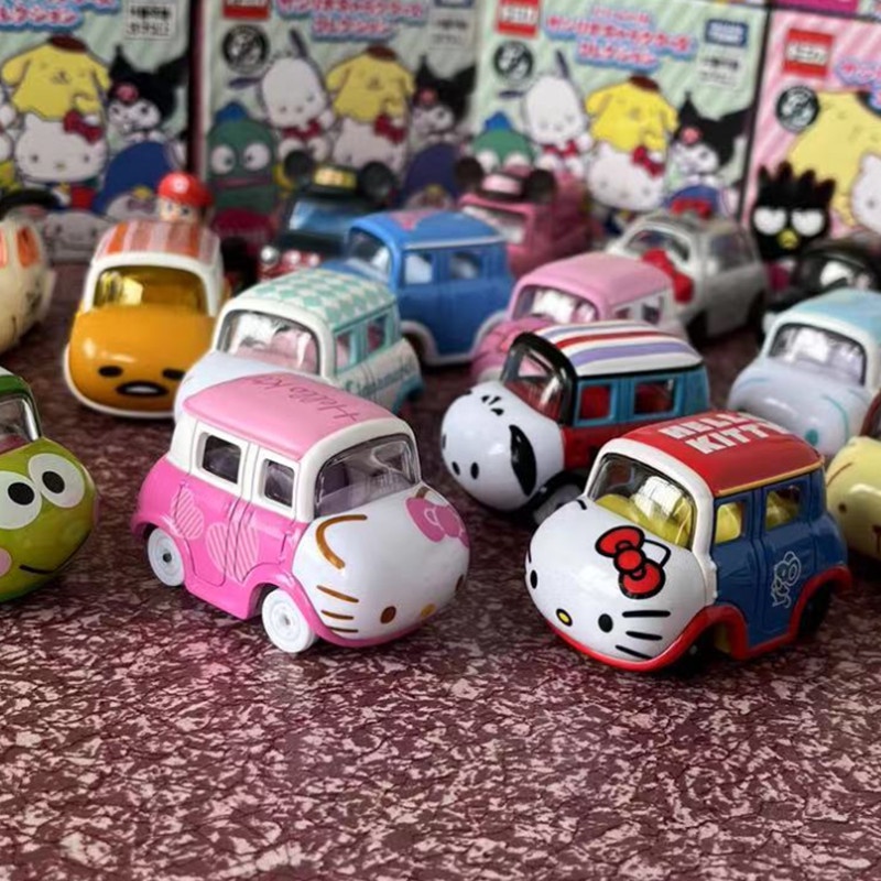 Tomy tomy tomy tomy Car Alloy Car Sanrio Pacha Dog Kuromi kt Cat ...
