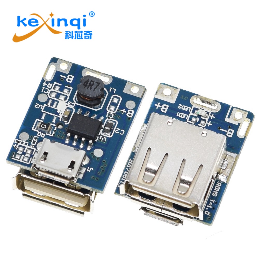 Converter 10pcs 5V Boost Step-Up Power Module Lithium Battery Charging ...