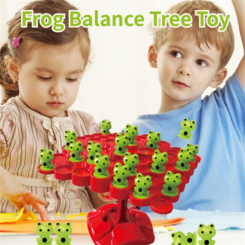 Math Toy Digital Frog Balance Tree Balancing Scale Number Board Game ...