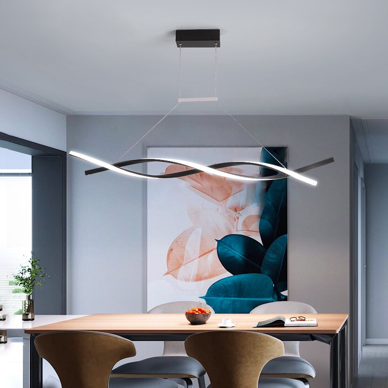 Modern LED Chandelier Ceiling Light For Kitchen Pendant Bar Counter ...
