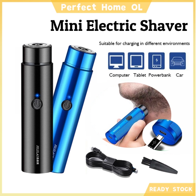 Mini Portable Electric Shaver Rechargeable Electric Razor Beard Knife ...